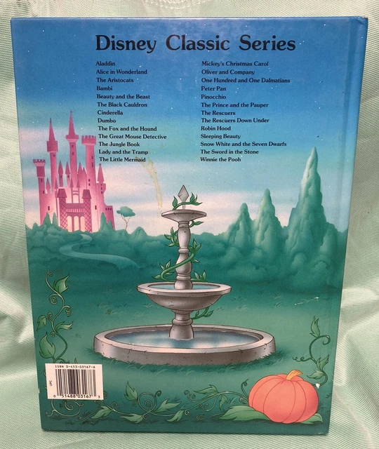 VINTAGE WALT DISNEY’S Cinderella 1993 By Mouse Works Hardcover £3.23 ...
