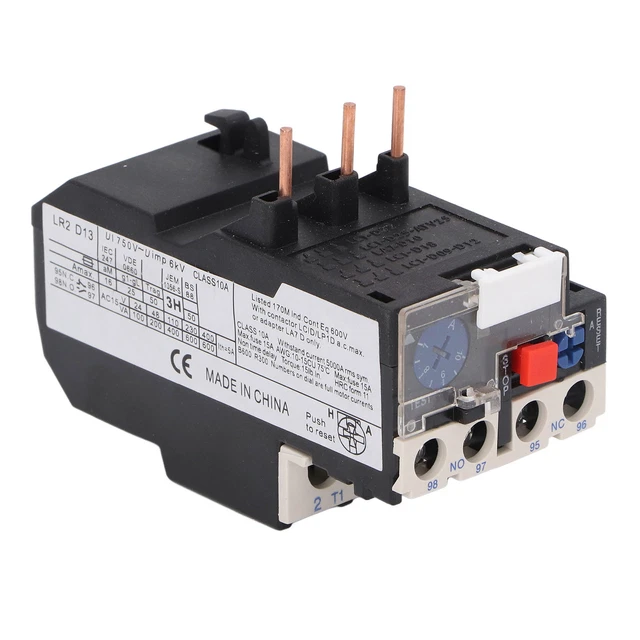 RELÉ DE SOBRECARGA térmica 7-10A relé de sobrecarga térmica protector separación de fases EUR 13 ...