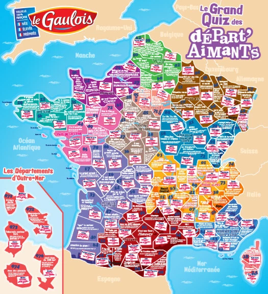 DEPART'AIMANTS LE GAULOIS / Magnet carte de France actuel EUR 1,00 ... DEPART'AIMANTS LE GAULOIS / Magnet carte de France actuel EUR 1,00 ...
