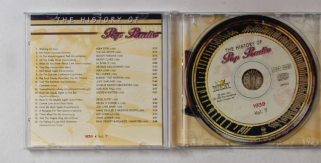 THE HISTORY OF Pop Radio Vol.7 - 1939 Ger CD 2000 EUR 3,99 - PicClick FR