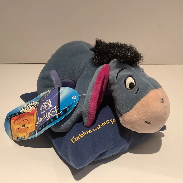 DISNEY WINNIE THE Pooh EEYORE I'm Blue Without You Soft Plush Toy Gift ...