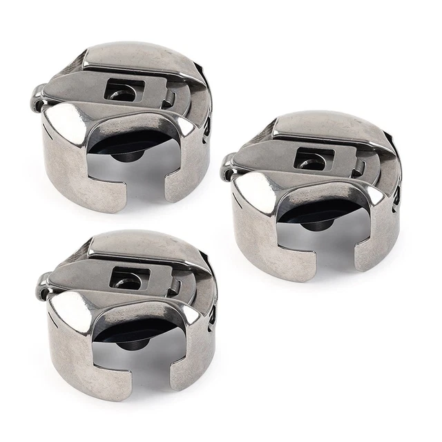 BOBBIN CASE PART#18045 Fit For CONSEW 206RB WALKING FOOT 3pcs Steel ...