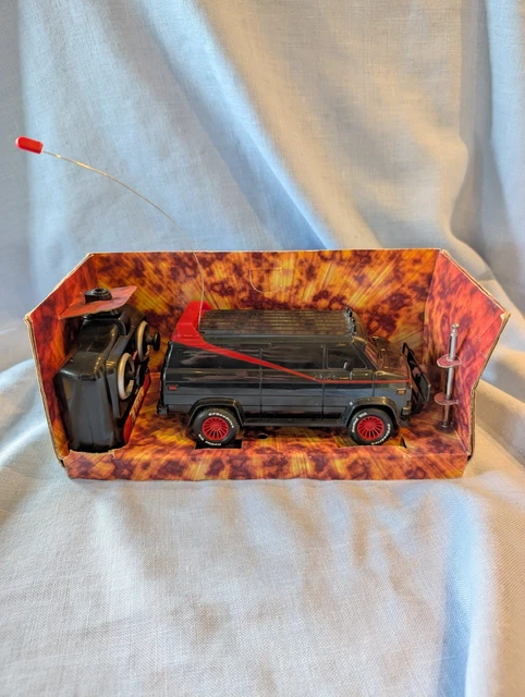 RARE, VINTAGE, HITARI A-Team GMC Van - Radio Control RC Toy - With Box ...