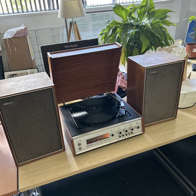 HACKER CENTURION MK II High Fidelity Record Player And Speakers £74.99 ...