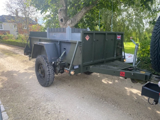 GKN SANKEY ARMY rapier trailer £750.00 - PicClick UK