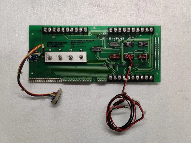 INTEGRATED POWER SYSTEMS SCR Control Module Motherboard Type E 016 ...
