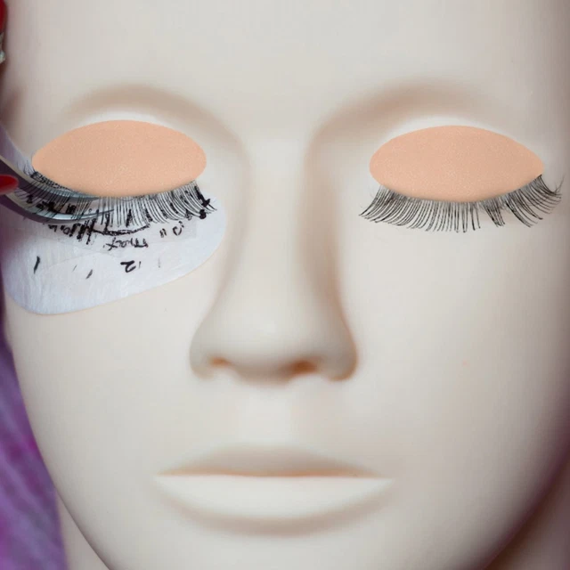 3 PAIRS EYE Mannequin for Lashes Eyelid Eyelashes Extension Practice ...