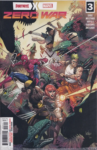 FORTNITE X MARVEL: ZERO WAR #3 (SEALED w/GAME CODE)(LEINIL YU VARIANT ...