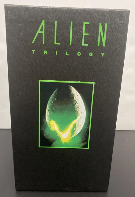 ALIEN TRILOGY VHS Box Set: (Alien/Aliens/Alien 3) Plus Alien ...