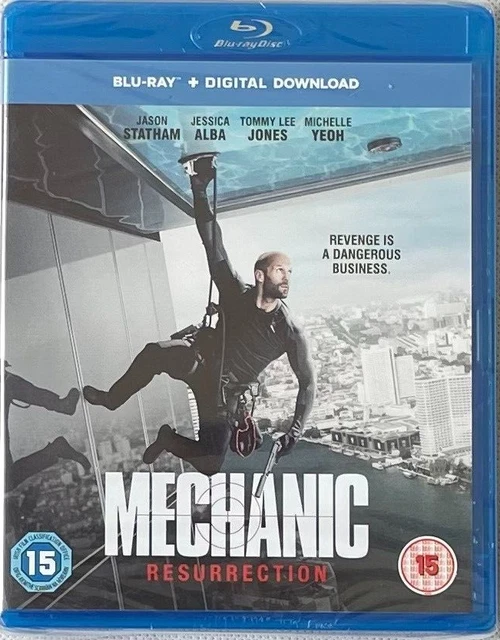 MECHANIC: RESURRECTION, JASON Statham, Film, Blu-Ray, Englisch, NEU OVP EUR 12,95 - PicClick IT