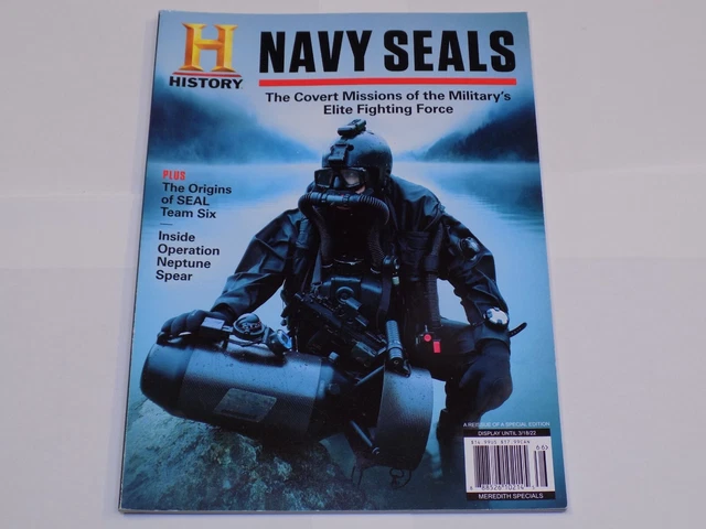 THE HISTORY CHANNEL Magazine Special Navy Seals Covert Mission Military ...