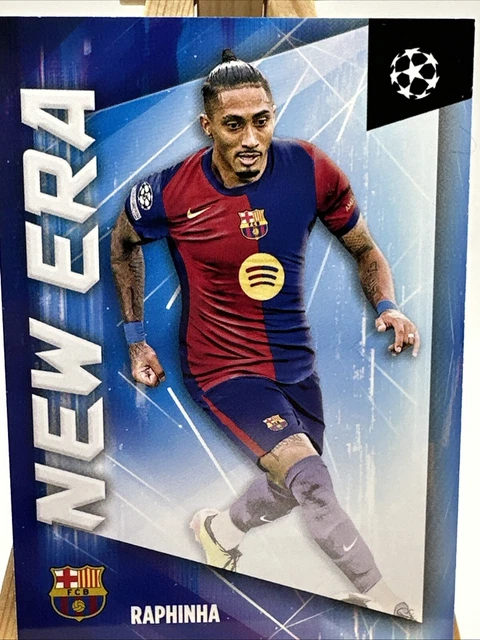 TOPPS UCC FLAGSHIP 24/25 Raphinha New Era FC Barcelona. NE-2 £1.49 ...
