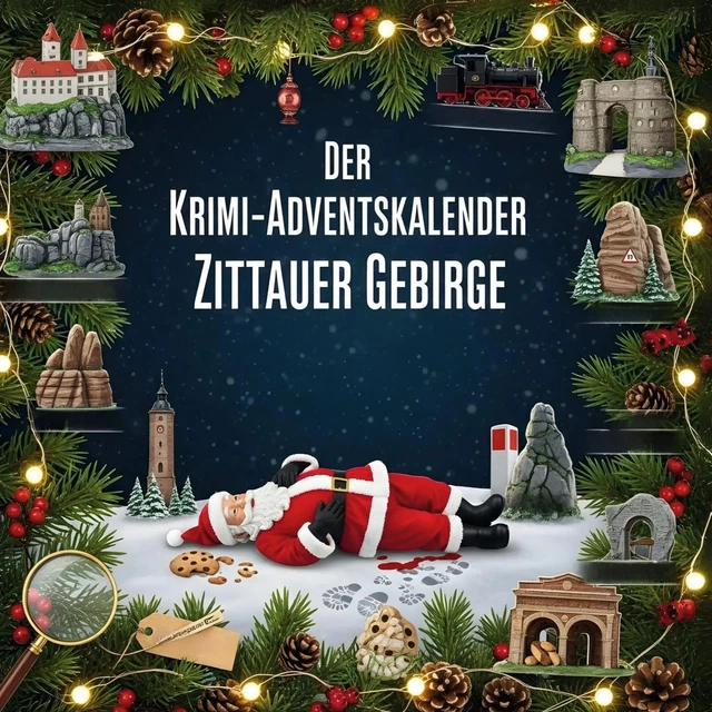 HANNAH HUBER | Der Krimi-Adventskalender Zittauer Gebirge | Taschenbuch ...
