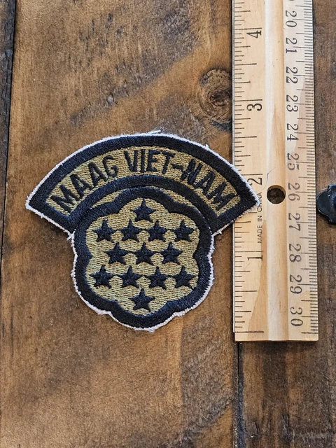 1960S 70S US Army Vietnam Made Cold War Era MAAG Viet Nam Patch L@@K ...