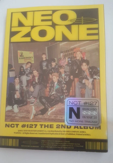 NCT127 NEO ZONE N Ver Official - All inclusions with Taeyong and ...