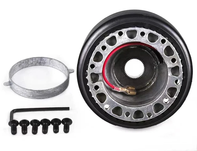 RACING MODIFIED STEERING Wheel Base Hub Boss Connector Kit Adapter For ...