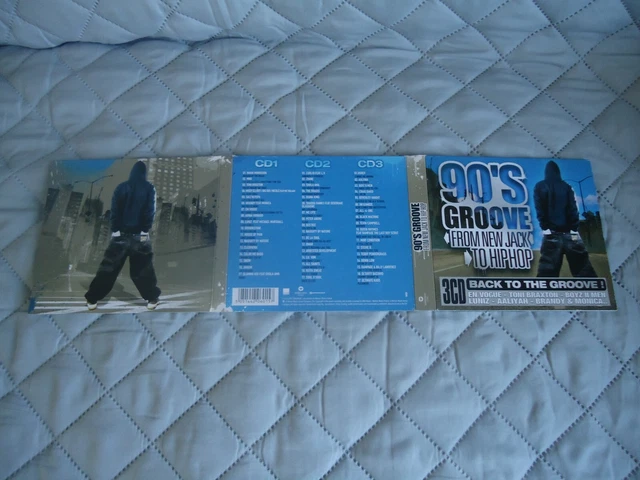PACK COFFRET 3 CD 90'S Groove from new jack to hip hop très bon état ...