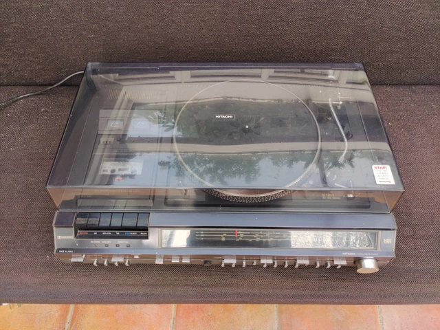 VINTAGE HITACHI SDT-300 Music Centre 1970's Hi-Fi Record Player Radio ...