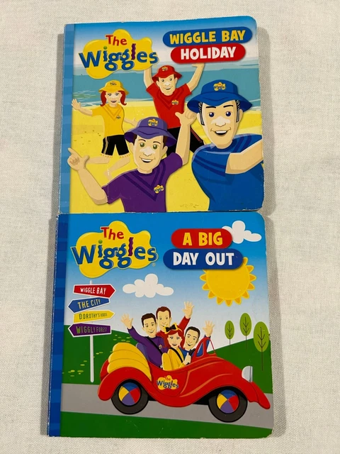 THE WIGGLES / A Big Day Out + Wiggle Bay Holiday / 2 Books / 2016 $14. ...