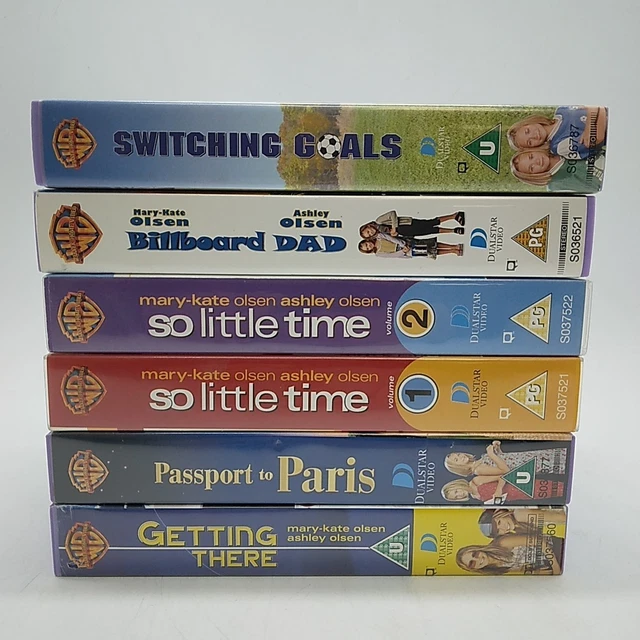 X6 VHS VIDEO Bundle Mary-Kate & Ashley - Getting There/Switching Goals ...