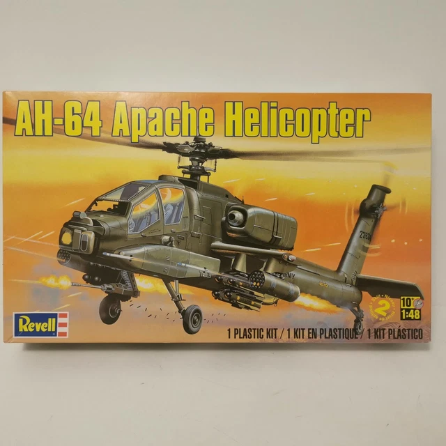 REVELL AH-64 APACHE Helicopter Model Kit 1:48 $16.63 - PicClick CA