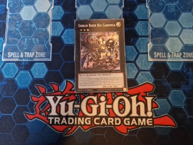 GOBLIN BIKER BIG Gabonga ~PHNI-EM047~ Secret Rare 1st Edition Yu-Yu-Gi ...