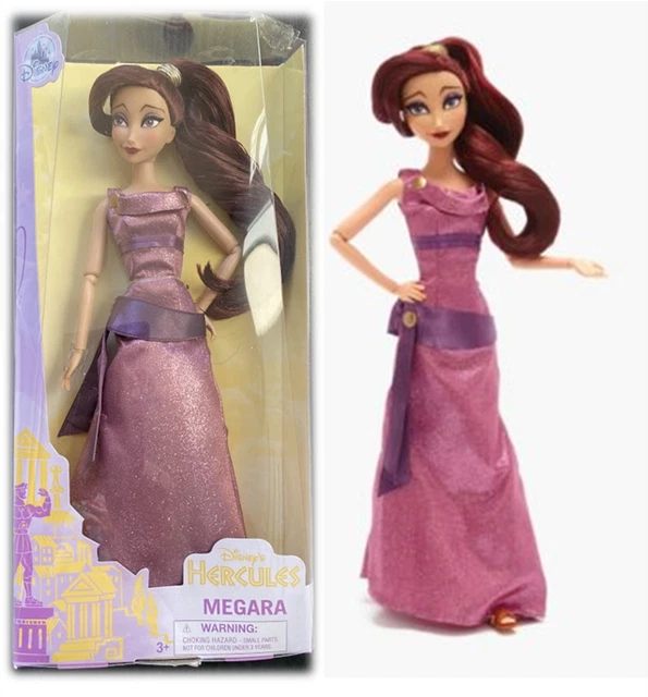 1 DISNEY STORE Megara Meg Hercules Classic Doll 30cm Barbie Style New £ ...