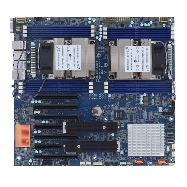 GIGABYTE MD71-HB1 SERVER Motherboard Intel Xeon Dual Processor LGA3647 ...