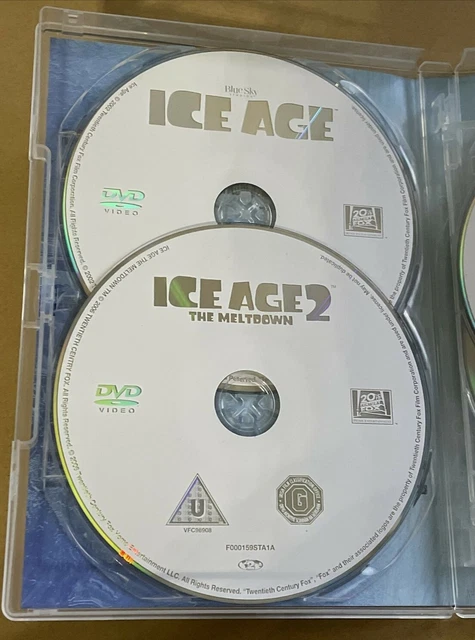 ICE AGE: COMPLETE Collection DVD (2016) Chris Wedge cert U (6 Disc Set ...