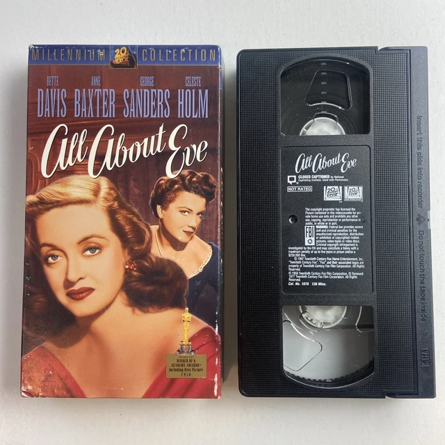 ALL ABOUT EVE (VHS, 1998) $9.99 - PicClick CA