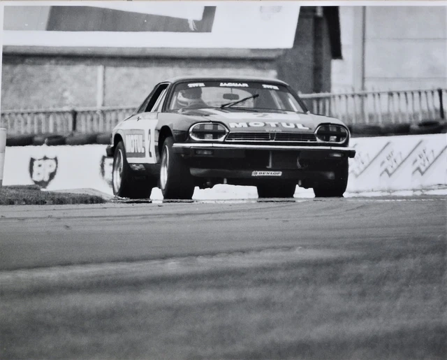 TWR JAGUAR XJS Race Car Testing At Donnington Park - Large Original ...