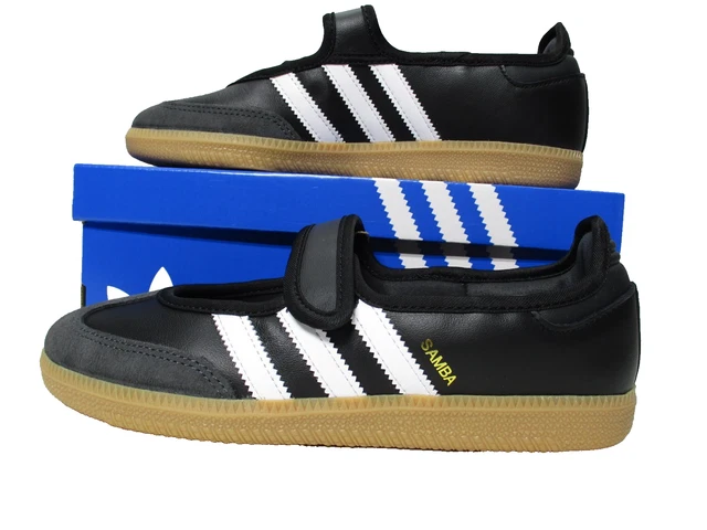 ADIDAS SAMBA JANE Shoes Black White Gum JQ6445 Womens Sz 8 £114.04 ...