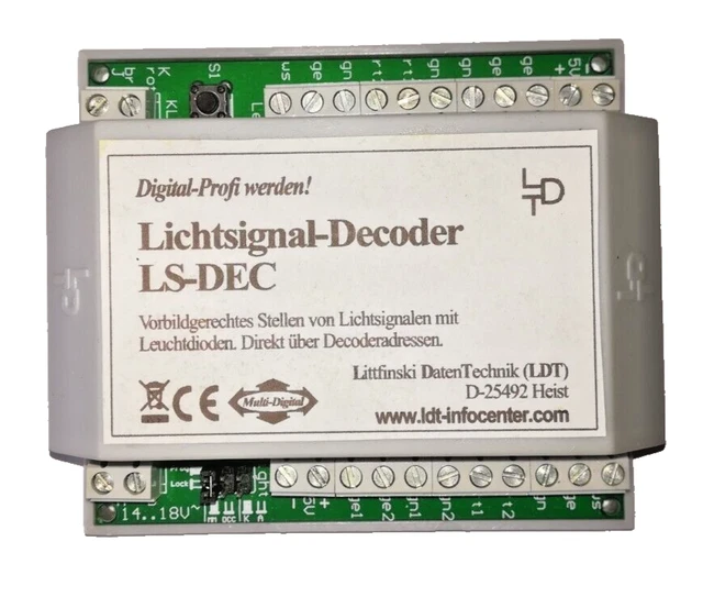 LITTFINSKI LDT, DECODIFICADOR de señal luminosa, LS-DEC, como nuevo, instrucciones, 0VP (2) EUR ...