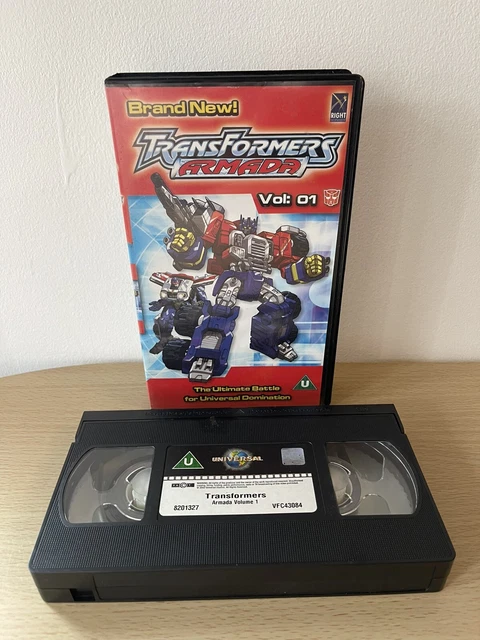 TRANSFORMERS ARMADA VOLUME 1 VHS Video Cassette Tape £5.39 - PicClick UK