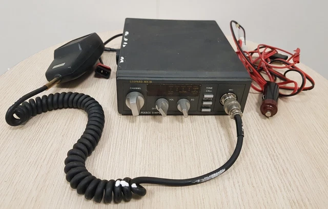 VINTAGE PEARCE SIMPSON Leopard Mk III Cb Radio Made in Taiwan $30.00 ...