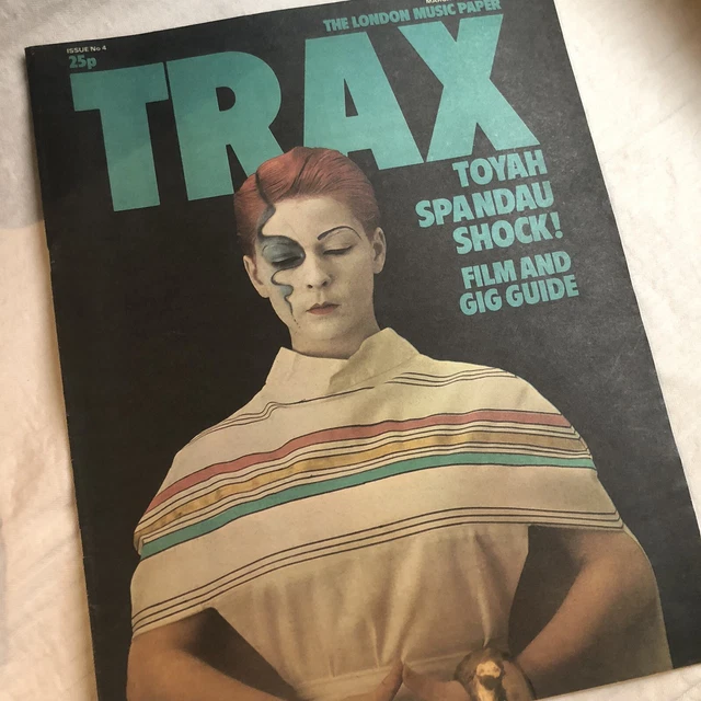 TRAX, THE LONDON Music Paper. 4-8 mars 1981. Numéro 4. Toyah, Ballet ...