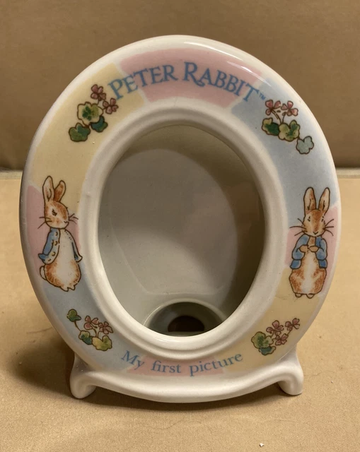 CORNICE RITRATTO OVALE Wedgwood Peter Rabbit La Mia Prima Cornice Per ...