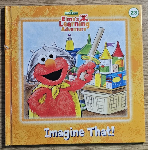SESAME STREET: ELMO'S Learning Adventure - Imagine That! ~ Book 23 £6. ...