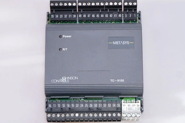 JOHNSON CONTROLS METASYS TC-9100 Typ: TC-9100-1000 L0348 EUR 128,00 ...