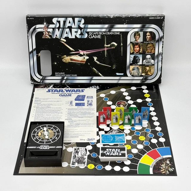 STAR WARS ESCAPE From The Death Star Board Game Retro Style $9.95 ...