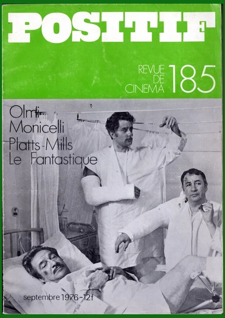 CINÉMA POSITIF N°185 - sept 1976 - Olmi - Moniceli - Platts - Mills EUR ...