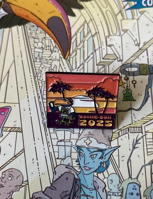 SAN DIEGO COMIC-CON SDCC 2025 Official Exclusive Event Attendee Enamel ...