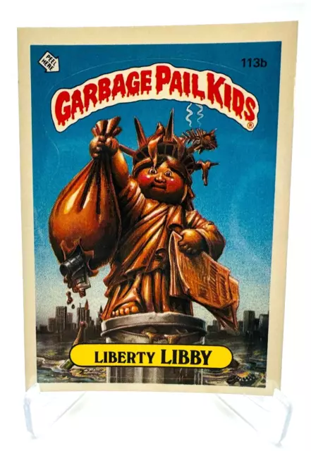 CARTE GARBAGE PAIL Kids GPK First Series 3 OS3 113b Liberty Libby 1986 Topps EUR 3,31 - PicClick FR
