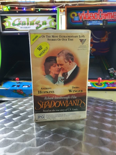 SHADOWLANDS - VHS Movie - Video Tape - Big Box Ex Rental - Clamshell $8.16 - PicClick AU