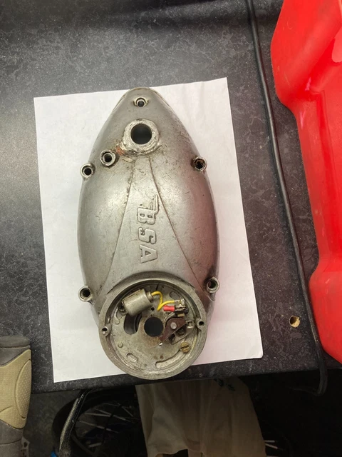BSA BANTAM TIMING side engine cover 4 speed D10, D14 £5.50 - PicClick UK