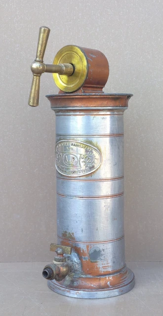 ANCIEN IRRIGATEUR N°2 du Dr EGUISIER appareil médical médecine science ...