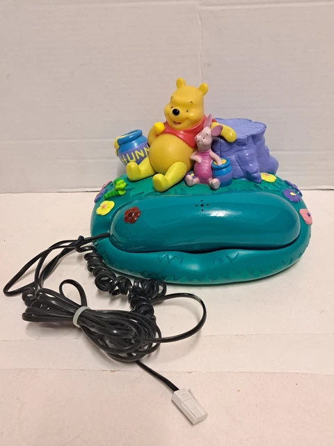 DISNEY WINNIE THE Pooh & Piglet vintage Corded Telephone A.A. Milne ...