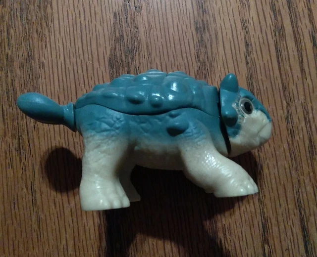 JURASSIC WORLD CAMP Cretaceous Bumpy the Anklyosaurus McDonalds Toy ...