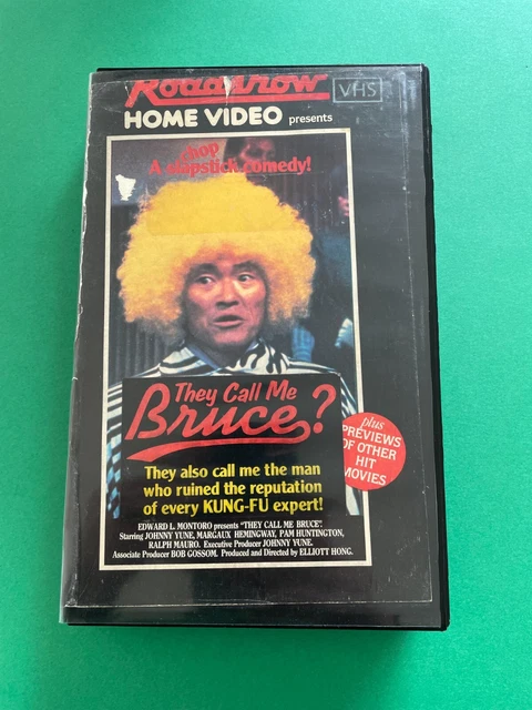 RARE THEY CALL Me Bruce Vhs...comedy, Bruce Lee...80S £5.22 - PicClick UK