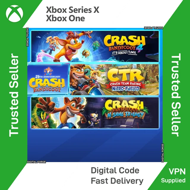 CRASH BANDICOOT: CRASHIVERSARY Bundle - Xbox One, Series X|S - Digital ...
